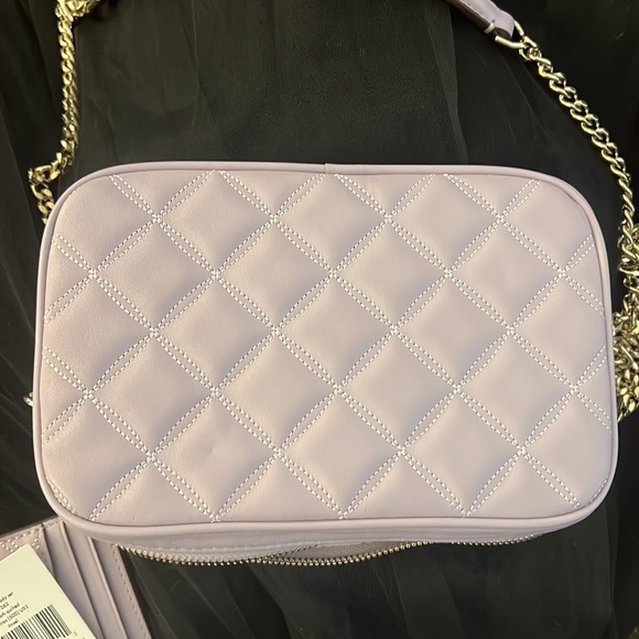 kate spade | Bags | Kate Spade Quilted Lilac Frost Crossbody Set Brand ...